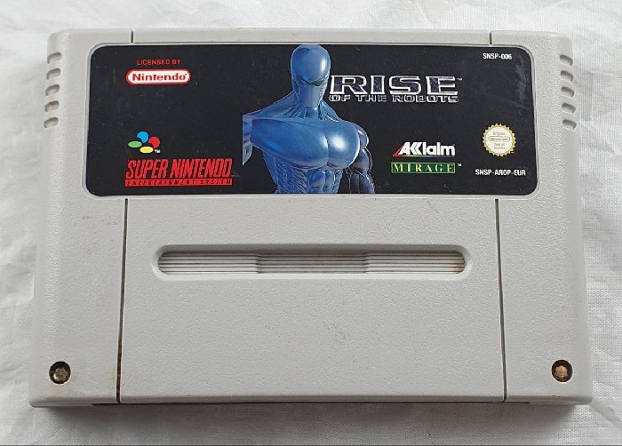 Rise of the Robots SNES Super Nintendo Spiel :: Ctoys