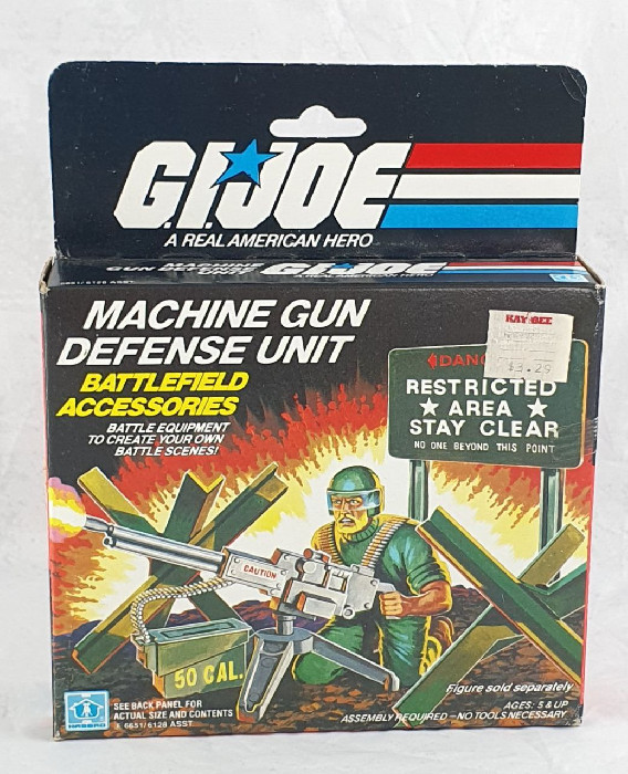 Gi Joe Machine Gun Defense Unit Box sealed :: Ctoys