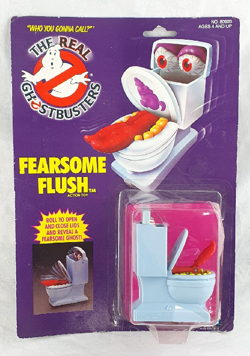 Ghostbuster Fearsome Flush Skar MOC sealed vintage Kenner :: Ctoys