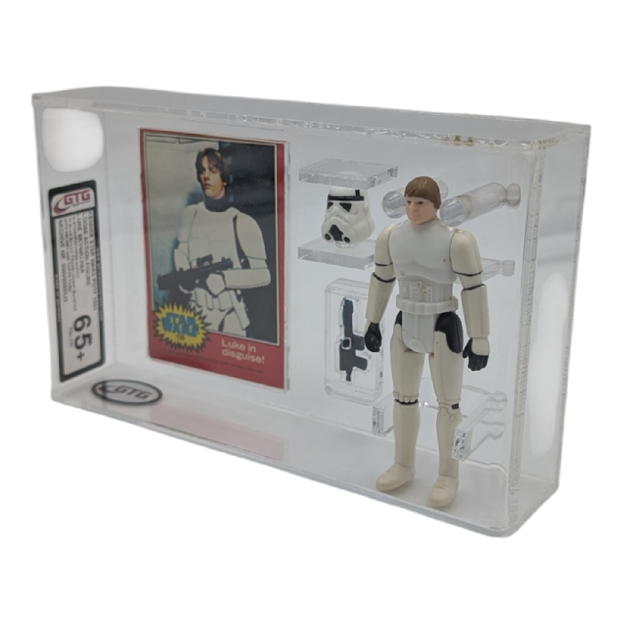 Star Wars Luke Stormtrooper GTG65 Grading Vintage Kenner No UKG AFE AFA ...