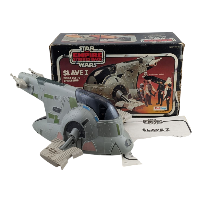 Star Wars Vintage Palitoy Slave 1 vollständig :: Ctoys