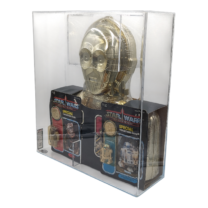 Star Wars GTG75 Grading Collectors Case Toystore Special 2 MOCs Vintage ...