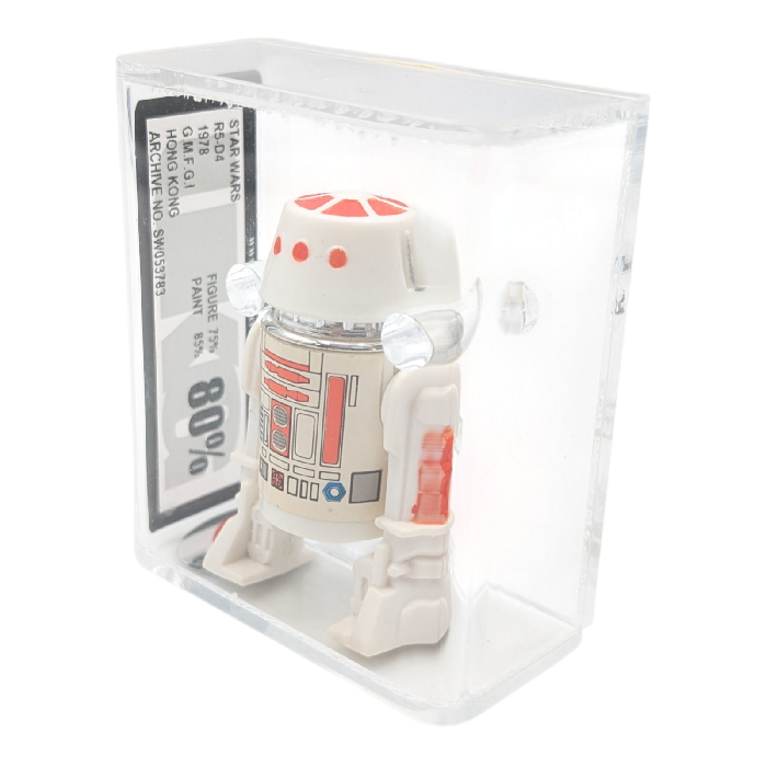 Star Wars R5-D4 UKG 80 Grading Vintage Kenner No AFA :: Ctoys
